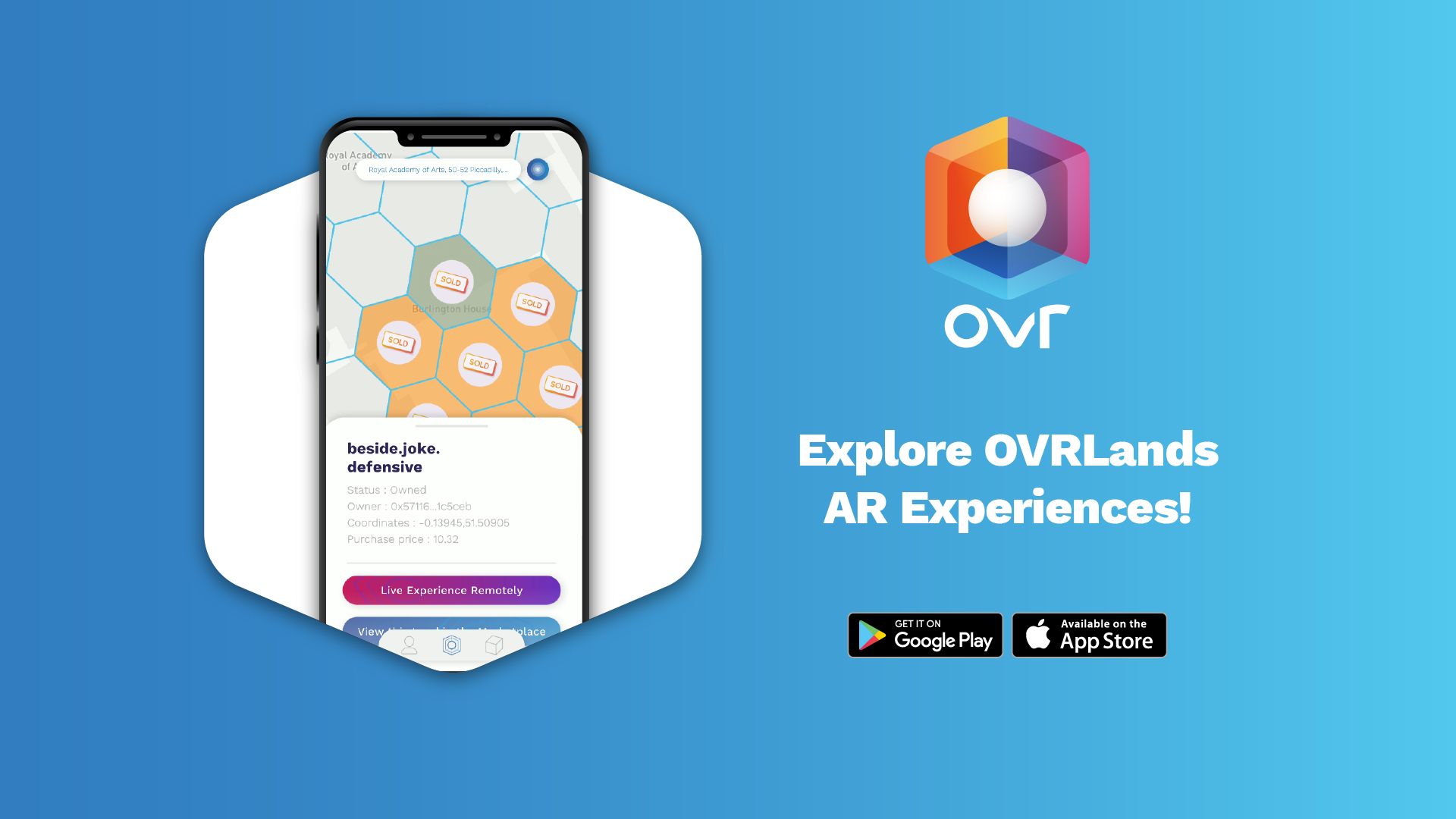 OVR App Update: Visit OVRLands and Discover AR Experiences. - Blog ovr ...