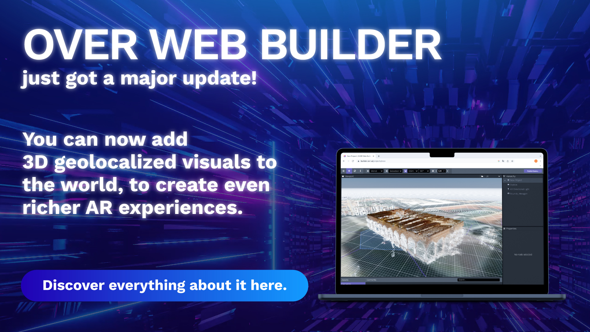 3D Point Clouds come to the Web Builder - Blog 3d-point-clouds-come-to-the-web-builder - OVER