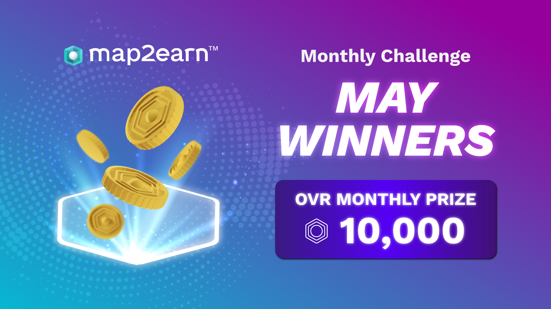 OVER map2earn™ –May winners - Blog over-map2earn-may-winners - OVER