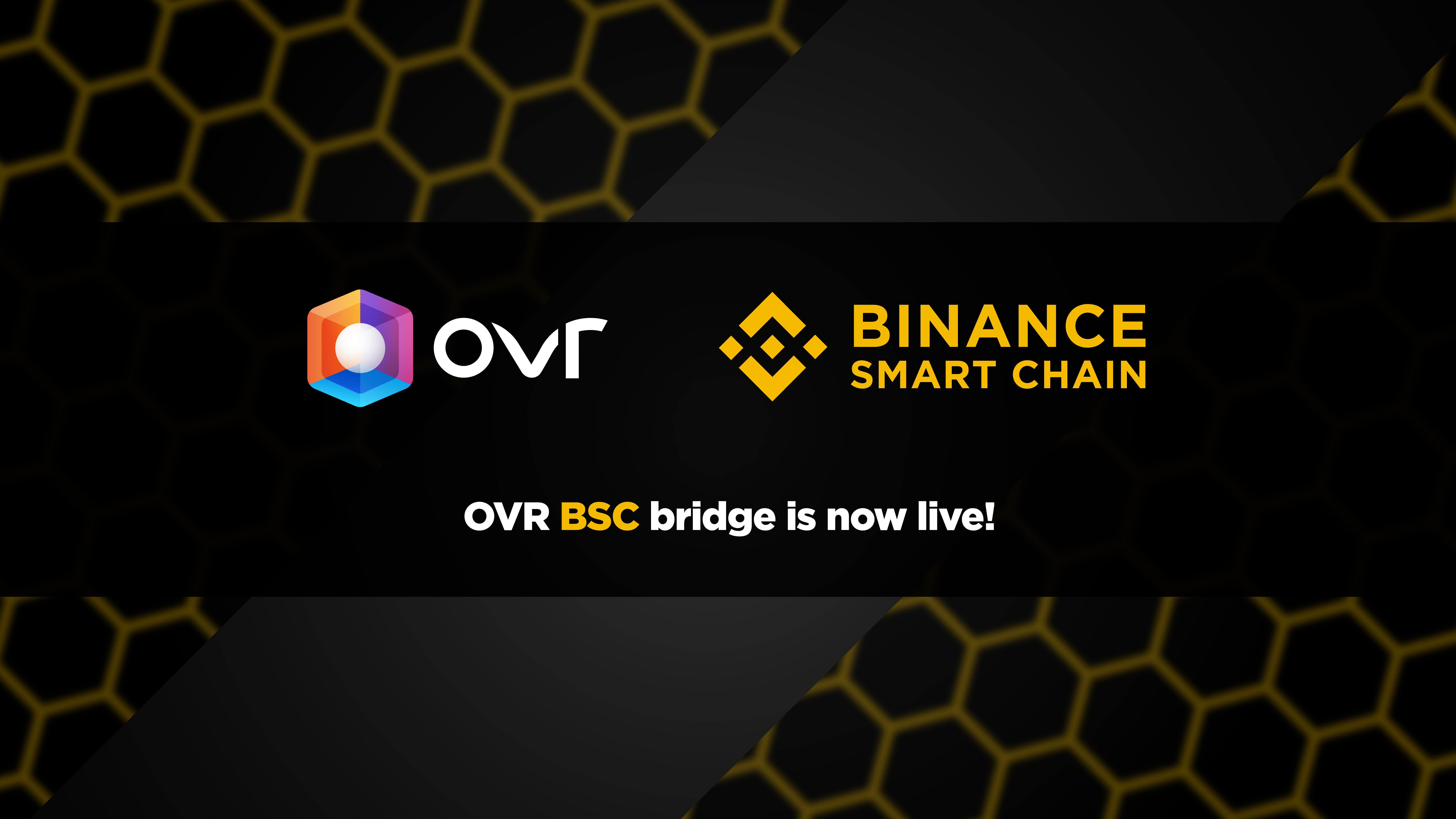 OVR Binance Smart Chain (BSC) Bridge is Live! - Blog ovr-binance-smart ...