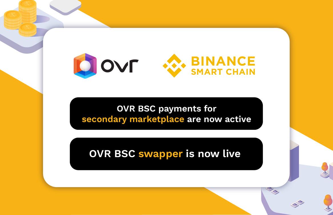 Ovr BSC upgrade – Secondary marketplace and Swapper are now enabled ...