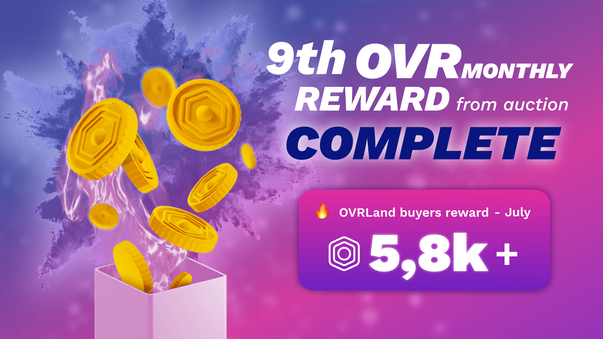 OVER Rewards Lucky July OVRLand Buyers - Blog over-rewards-lucky-july-ovrland-buyers - OVER